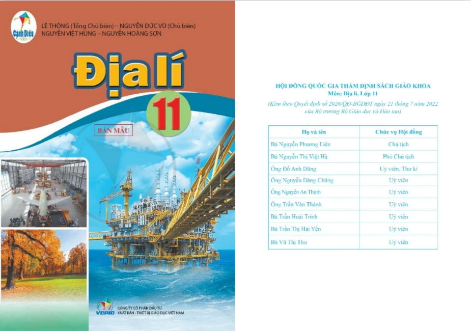 SGK Địa lí 11 (bản mẫu) | Sách Cánh Diều | Trang 154/-1