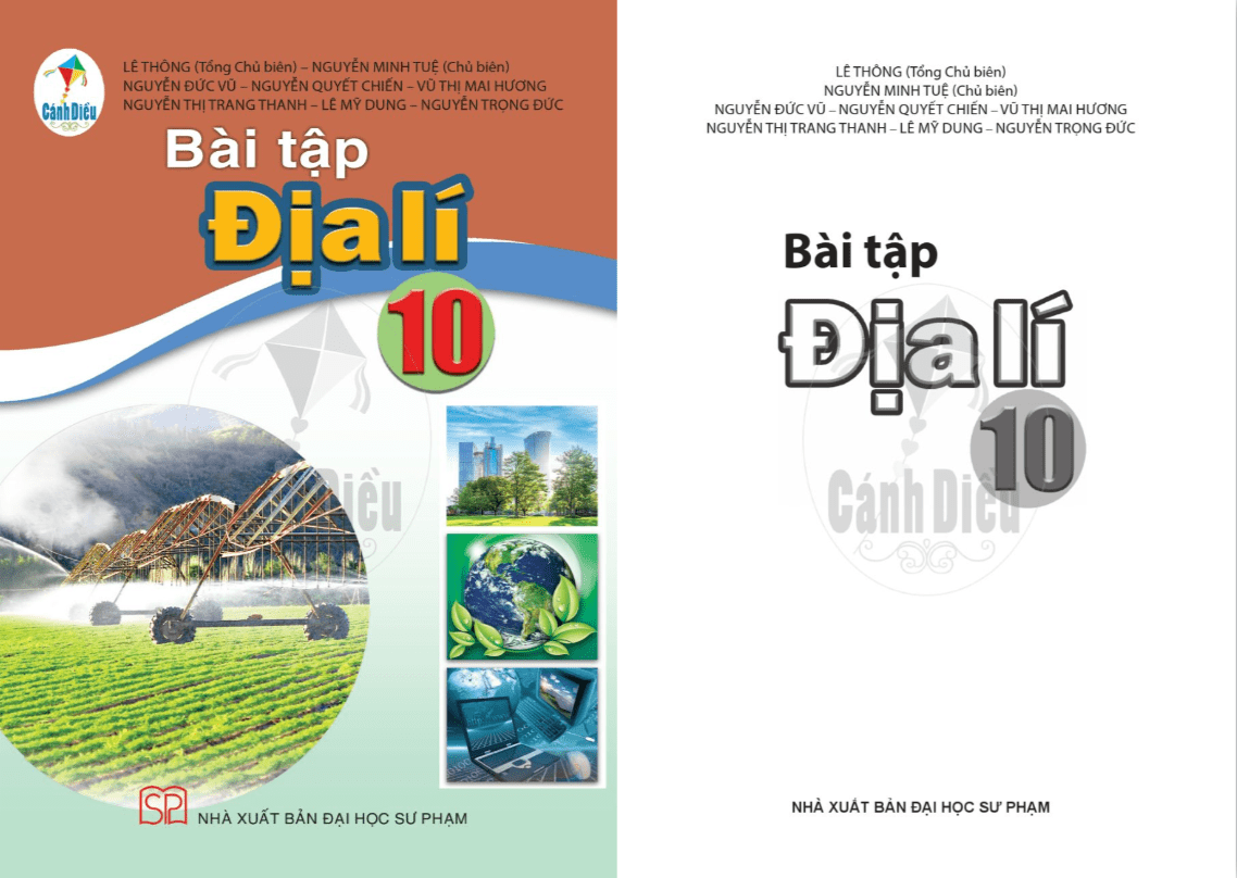 Bài tập Địa lí 10 | Sách Cánh Diều | Trang 22/77